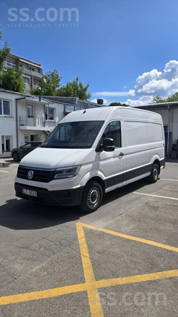 Balts Volkswagen Crafter 2018 Rīga, ar dzinēja tilpumu 2.00 L un nobraukumu 288 tūkst. km par 16423 €, foto 2 vietnē AUTOMOTO.COM.LV