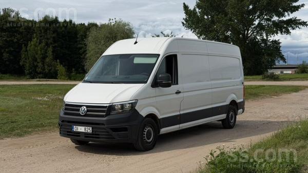 Balts Volkswagen Crafter 2018 Rīga, ar dzinēja tilpumu 2.00 L un nobraukumu 122 tūkst. km par 16516 €, foto 1 vietnē AUTOMOTO.COM.LV
