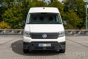White Volkswagen Crafter 2018 in Riga, with an engine capacity of 2.00 L and mileage of 274 thousand km for 15300 €, photo  on AUTOMOTO.COM.LV