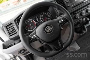 White Volkswagen Crafter 2018 in Riga, with an engine capacity of 2.00 L and mileage of 274 thousand km for 15300 €, photo 23 on AUTOMOTO.COM.LV