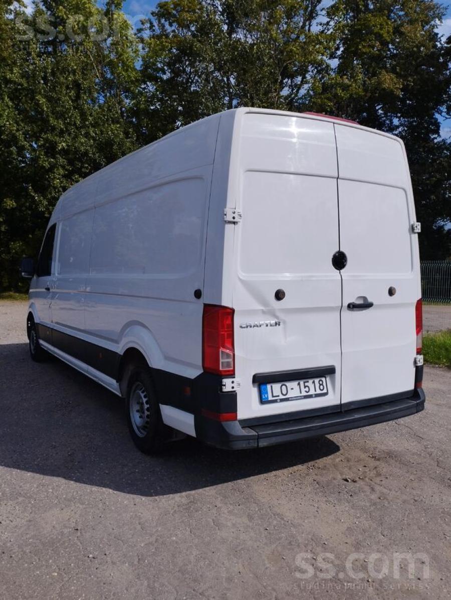 Balts Volkswagen Crafter 2018 Rīga, ar dzinēja tilpumu 2.00 L un nobraukumu 309 tūkst. km par 9900 €, foto 3 vietnē AUTOMOTO.COM.LV