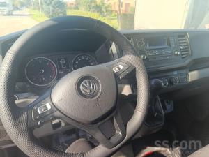 White Volkswagen Crafter 2018 in Bauska, with an engine capacity of 2.00 L and mileage of 476 thousand km for 12000 €, photo 8 on AUTOMOTO.COM.LV