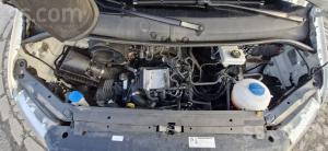 White Volkswagen Crafter 2019 in Riga, with an engine capacity of 2.00 L and mileage of 299 thousand km for 14000 €, photo 12 on AUTOMOTO.COM.LV