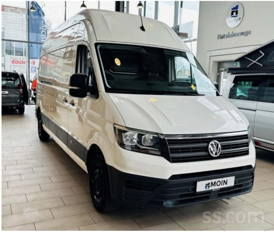 Balts Volkswagen Crafter 2019 Daugavpils, ar dzinēja tilpumu 2.00 L un nobraukumu 38 tūkst. km par 26600 €, foto 1 vietnē AUTOMOTO.COM.LV