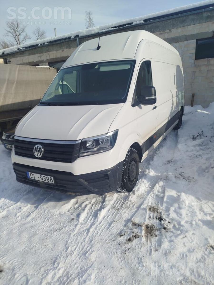 Balts Volkswagen Crafter 2019 Daugavpils, ar dzinēja tilpumu 2.00 L un nobraukumu 38 tūkst. km par 26600 €, foto 3 vietnē AUTOMOTO.COM.LV