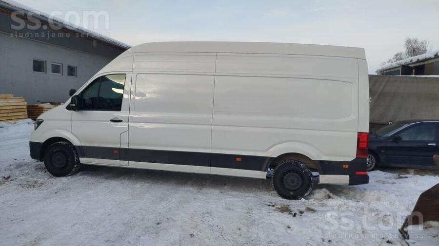 Balts Volkswagen Crafter 2019 Daugavpils, ar dzinēja tilpumu 2.00 L un nobraukumu 38 tūkst. km par 26600 €, foto 4 vietnē AUTOMOTO.COM.LV