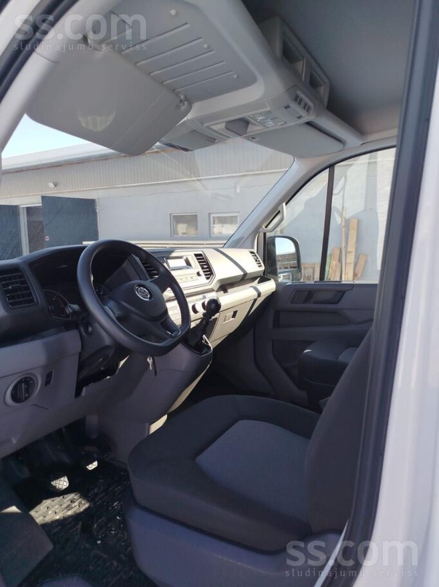Balts Volkswagen Crafter 2019 Daugavpils, ar dzinēja tilpumu 2.00 L un nobraukumu 38 tūkst. km par 26600 €, foto 6 vietnē AUTOMOTO.COM.LV