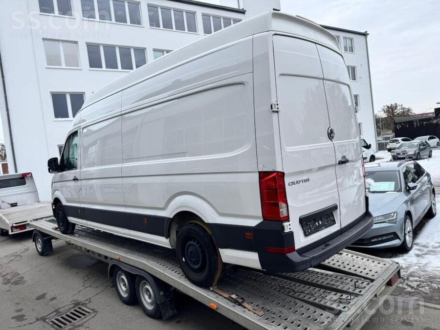 Balts Volkswagen Crafter 2019 Daugavpils, ar dzinēja tilpumu 2.00 L un nobraukumu 38 tūkst. km par 26600 €, foto 11 vietnē AUTOMOTO.COM.LV