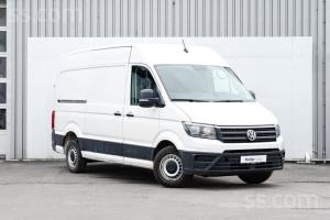 White Volkswagen Crafter 2019 in Riga, with an engine capacity of 2.00 L and mileage of 189 thousand km for 12900 €, photo 3 on AUTOMOTO.COM.LV