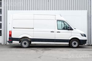 White Volkswagen Crafter 2019 in Riga, with an engine capacity of 2.00 L and mileage of 189 thousand km for 12900 €, photo 6 on AUTOMOTO.COM.LV