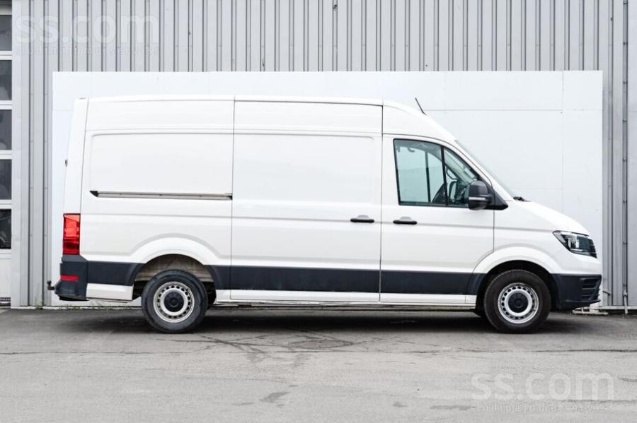 White Volkswagen Crafter 2019 in Riga, with an engine capacity of 2.00 L and mileage of 189 thousand km for 12900 €, photo 6 on AUTOMOTO.COM.LV