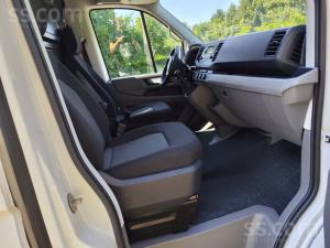 White Volkswagen Crafter 2019 in Riga, with an engine capacity of 2.00 L and mileage of 247 thousand km for 16100 €, photo 9 on AUTOMOTO.COM.LV