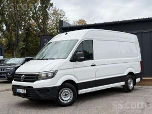 White Volkswagen Crafter 2019 in Tallinn, with an engine capacity of 2.00 L and mileage of 346 thousand km for 10999 €, photo  on AUTOMOTO.COM.LV
