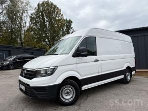 White Volkswagen Crafter 2019 in Tallinn, with an engine capacity of 2.00 L and mileage of 346 thousand km for 10999 €, photo 4 on AUTOMOTO.COM.LV