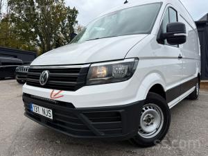White Volkswagen Crafter 2019 in Tallinn, with an engine capacity of 2.00 L and mileage of 346 thousand km for 10999 €, photo 5 on AUTOMOTO.COM.LV
