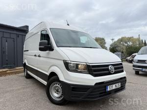 White Volkswagen Crafter 2019 in Tallinn, with an engine capacity of 2.00 L and mileage of 346 thousand km for 10999 €, photo 8 on AUTOMOTO.COM.LV