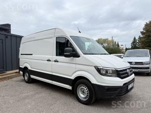 White Volkswagen Crafter 2019 in Tallinn, with an engine capacity of 2.00 L and mileage of 346 thousand km for 10999 €, photo 12 on AUTOMOTO.COM.LV