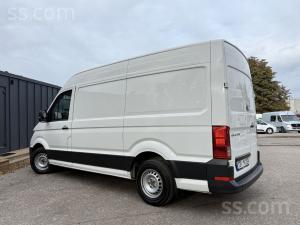 White Volkswagen Crafter 2019 in Tallinn, with an engine capacity of 2.00 L and mileage of 346 thousand km for 10999 €, photo 17 on AUTOMOTO.COM.LV
