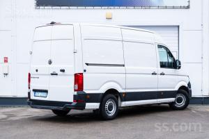 White Volkswagen Crafter 2020 in Riga, with an engine capacity of 0.00 L and mileage of 68 thousand km for 14250 €, photo 4 on AUTOMOTO.COM.LV