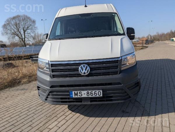 Balts Volkswagen Crafter 2020 Rīga, ar dzinēja tilpumu 2.00 L un nobraukumu 74 tūkst. km par 19900 €, foto 2 vietnē AUTOMOTO.COM.LV