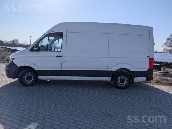 Balts Volkswagen Crafter 2020 Rīga, ar dzinēja tilpumu 2.00 L un nobraukumu 74 tūkst. km par 19900 €, foto 4 vietnē AUTOMOTO.COM.LV