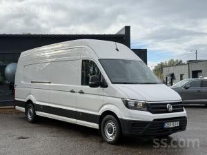 White Volkswagen Crafter 2020 in Tallinn, with an engine capacity of 2.00 L and mileage of 483 thousand km for 13999 €, photo 6 on AUTOMOTO.COM.LV