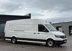 White Volkswagen Crafter 2020 in Tallinn, with an engine capacity of 2.00 L and mileage of 483 thousand km for 13999 €, photo 7 on AUTOMOTO.COM.LV