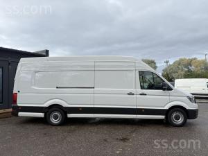 White Volkswagen Crafter 2020 in Tallinn, with an engine capacity of 2.00 L and mileage of 483 thousand km for 13999 €, photo 8 on AUTOMOTO.COM.LV