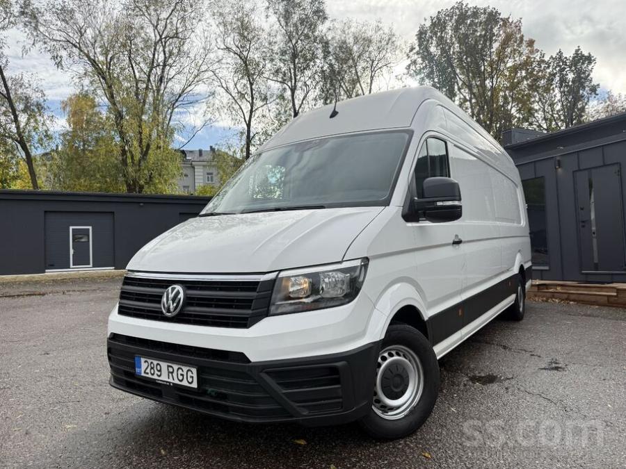 White Volkswagen Crafter 2020 in Tallinn, with an engine capacity of 2.00 L and mileage of 483 thousand km for 13999 €, photo 11 on AUTOMOTO.COM.LV