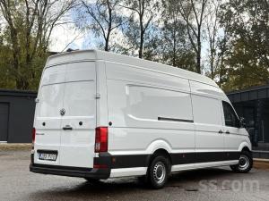 White Volkswagen Crafter 2020 in Tallinn, with an engine capacity of 2.00 L and mileage of 483 thousand km for 13999 €, photo 12 on AUTOMOTO.COM.LV