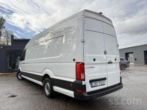 White Volkswagen Crafter 2020 in Tallinn, with an engine capacity of 2.00 L and mileage of 483 thousand km for 13999 €, photo 18 on AUTOMOTO.COM.LV