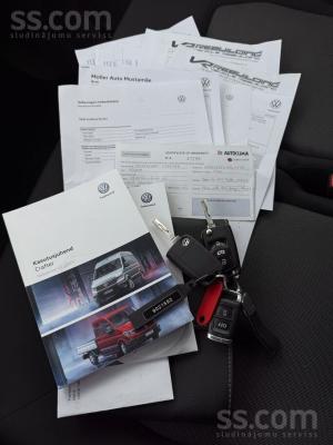 White Volkswagen Crafter 2020 in Tallinn, with an engine capacity of 2.00 L and mileage of 483 thousand km for 13999 €, photo 29 on AUTOMOTO.COM.LV