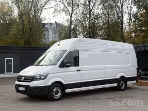 White Volkswagen Crafter 2020 in Tallinn, with an engine capacity of 2.00 L and mileage of 454 thousand km for 14500 €, photo 3 on AUTOMOTO.COM.LV