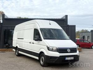 White Volkswagen Crafter 2020 in Tallinn, with an engine capacity of 2.00 L and mileage of 454 thousand km for 14500 €, photo 5 on AUTOMOTO.COM.LV