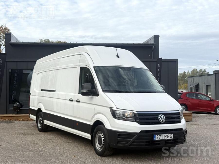 White Volkswagen Crafter 2020 in Tallinn, with an engine capacity of 2.00 L and mileage of 454 thousand km for 14500 €, photo 5 on AUTOMOTO.COM.LV
