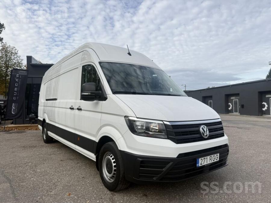 White Volkswagen Crafter 2020 in Tallinn, with an engine capacity of 2.00 L and mileage of 454 thousand km for 14500 €, photo 9 on AUTOMOTO.COM.LV