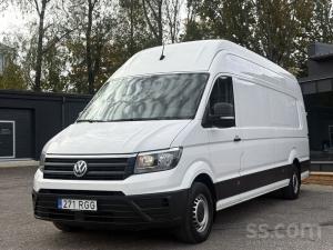 White Volkswagen Crafter 2020 in Tallinn, with an engine capacity of 2.00 L and mileage of 454 thousand km for 14500 €, photo 10 on AUTOMOTO.COM.LV