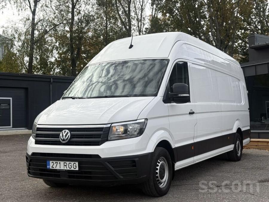 White Volkswagen Crafter 2020 in Tallinn, with an engine capacity of 2.00 L and mileage of 454 thousand km for 14500 €, photo 10 on AUTOMOTO.COM.LV