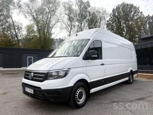 White Volkswagen Crafter 2020 in Tallinn, with an engine capacity of 2.00 L and mileage of 454 thousand km for 14500 €, photo 11 on AUTOMOTO.COM.LV