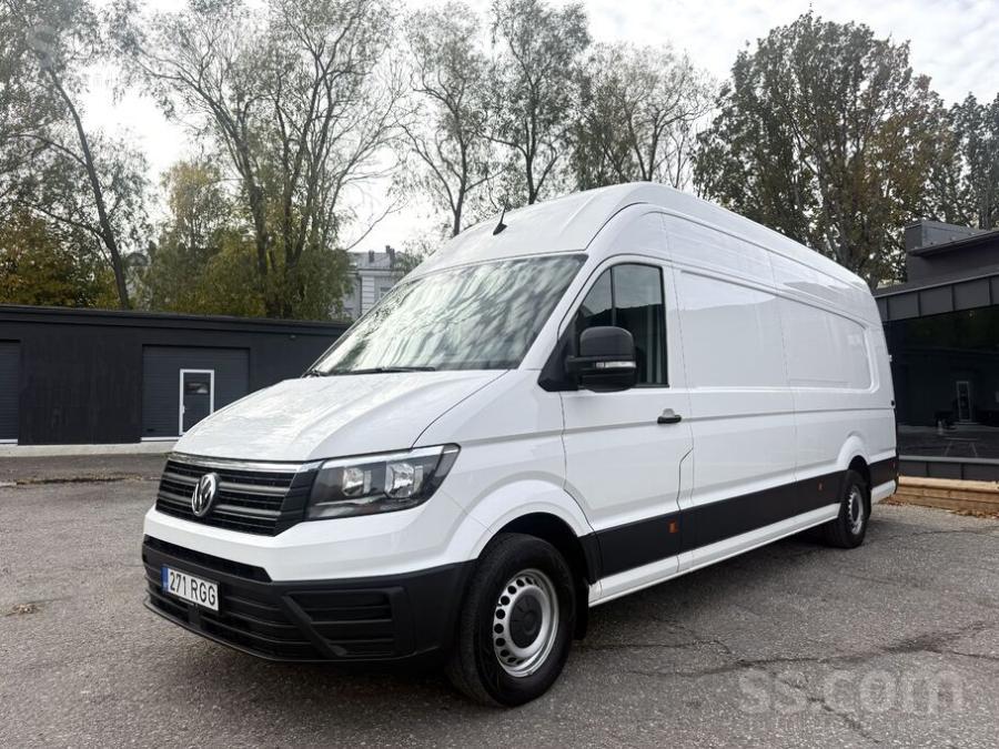 White Volkswagen Crafter 2020 in Tallinn, with an engine capacity of 2.00 L and mileage of 454 thousand km for 14500 €, photo 11 on AUTOMOTO.COM.LV