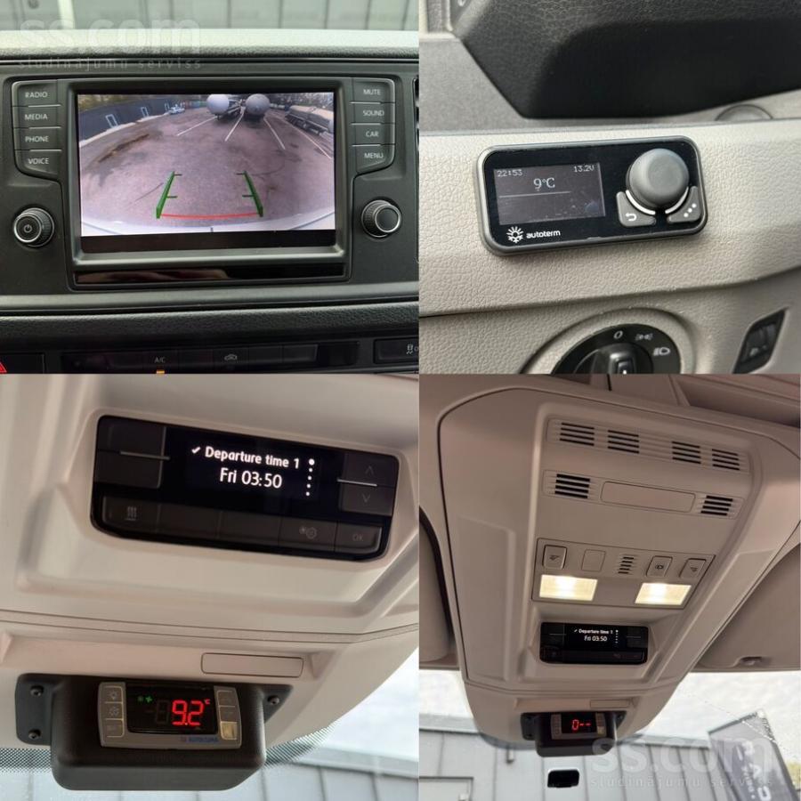 White Volkswagen Crafter 2020 in Tallinn, with an engine capacity of 2.00 L and mileage of 454 thousand km for 14500 €, photo 31 on AUTOMOTO.COM.LV