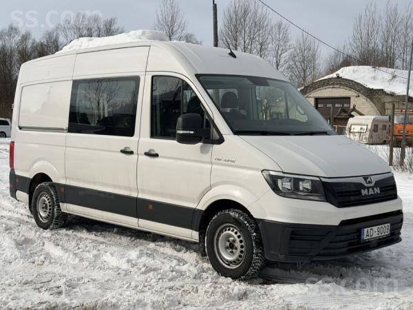 Balts Volkswagen Crafter 2021 Rīga, ar dzinēja tilpumu 2.00 L un nobraukumu 102 tūkst. km par 24900 €, foto 2 vietnē AUTOMOTO.COM.LV