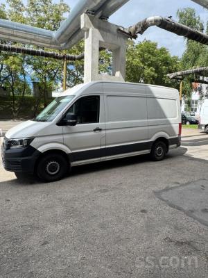 White Volkswagen Crafter 2021 in Riga, with an engine capacity of 2.00 L and mileage of 254 thousand km for 16000 €, photo  on AUTOMOTO.COM.LV