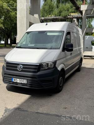 White Volkswagen Crafter 2021 in Riga, with an engine capacity of 2.00 L and mileage of 254 thousand km for 16000 €, photo 7 on AUTOMOTO.COM.LV