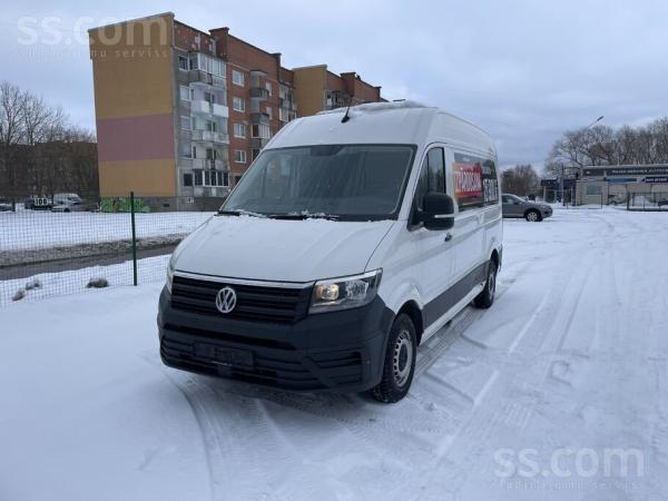 Balts Volkswagen Crafter 2021 Liepāja, ar dzinēja tilpumu 2.00 L un nobraukumu 121 tūkst. km par 15900 €, foto 1 vietnē AUTOMOTO.COM.LV