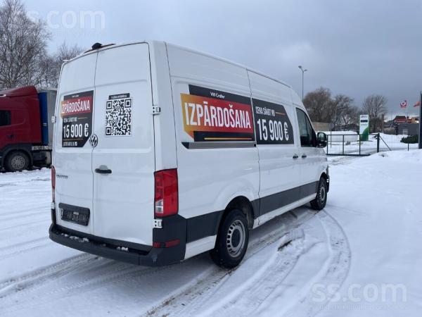 Balts Volkswagen Crafter 2021 Liepāja, ar dzinēja tilpumu 2.00 L un nobraukumu 121 tūkst. km par 15900 €, foto 3 vietnē AUTOMOTO.COM.LV