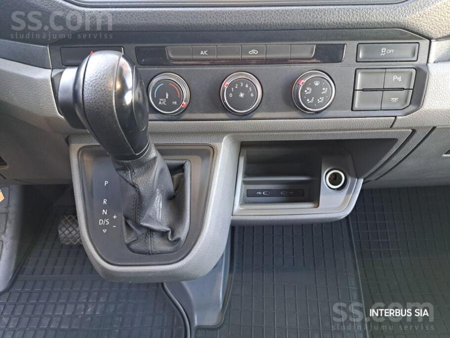 White Volkswagen Crafter 2021 in Riga, with an engine capacity of 2.00 L and mileage of 0 thousand km for 27225 €, photo 22 on AUTOMOTO.COM.LV