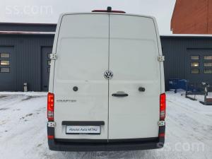 White Volkswagen Crafter 2021 in Jelgava, with an engine capacity of 2.00 L and mileage of 124 thousand km for 16000 €, photo 5 on AUTOMOTO.COM.LV