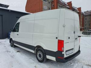 White Volkswagen Crafter 2021 in Jelgava, with an engine capacity of 2.00 L and mileage of 124 thousand km for 16000 €, photo 6 on AUTOMOTO.COM.LV