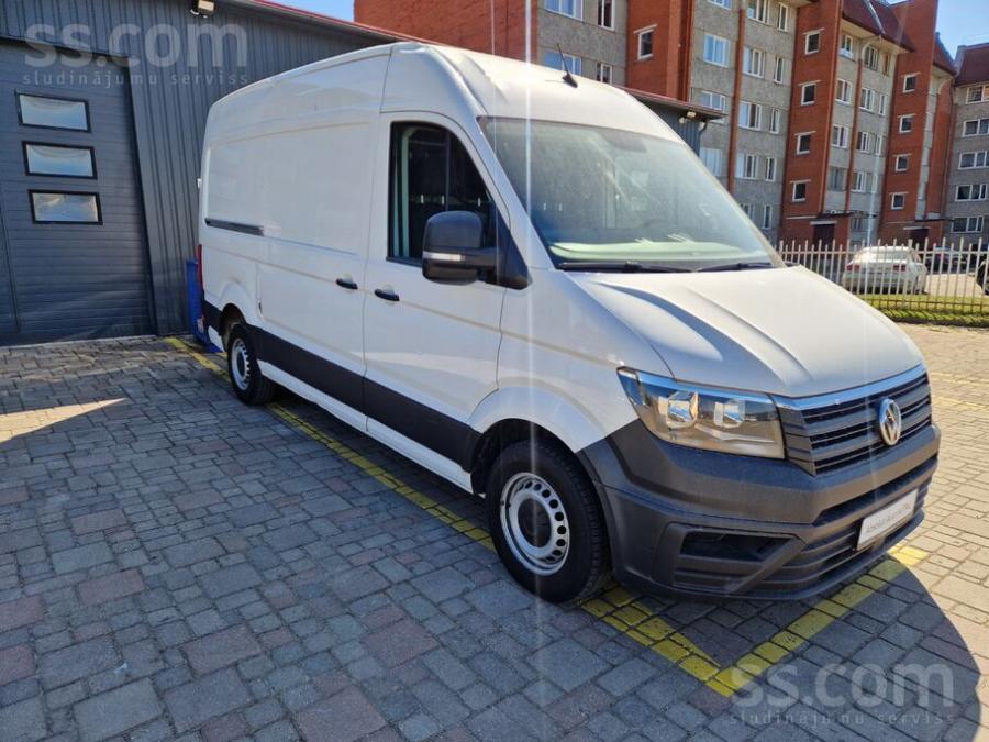 Balts Volkswagen Crafter 2021 Jelgava, ar dzinēja tilpumu 2.00 L un nobraukumu 112 tūkst. km par 16500 €, foto 3 vietnē AUTOMOTO.COM.LV